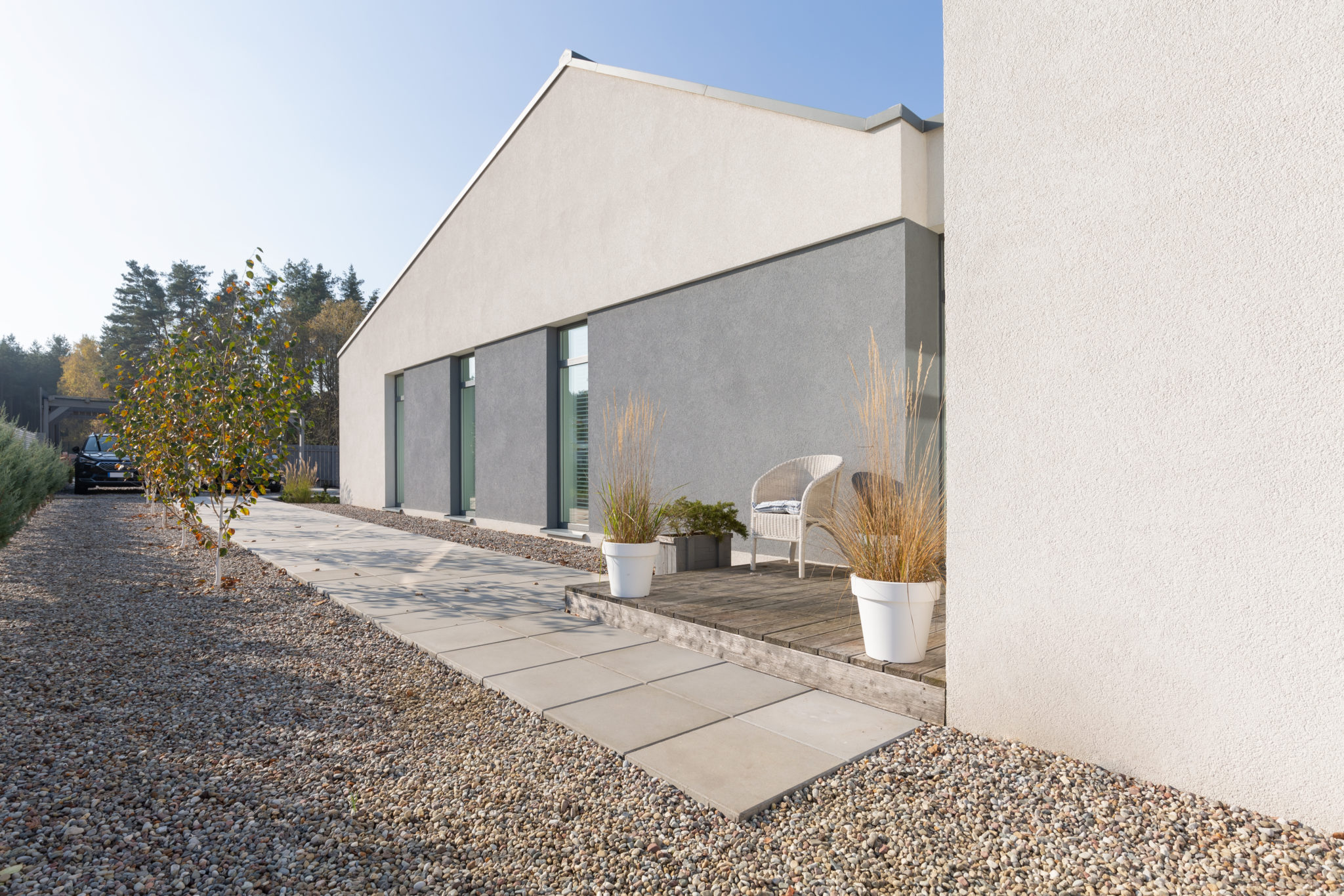 Exposed Concrete Aggregate in Modern Homes | Lighthouse Exteriors